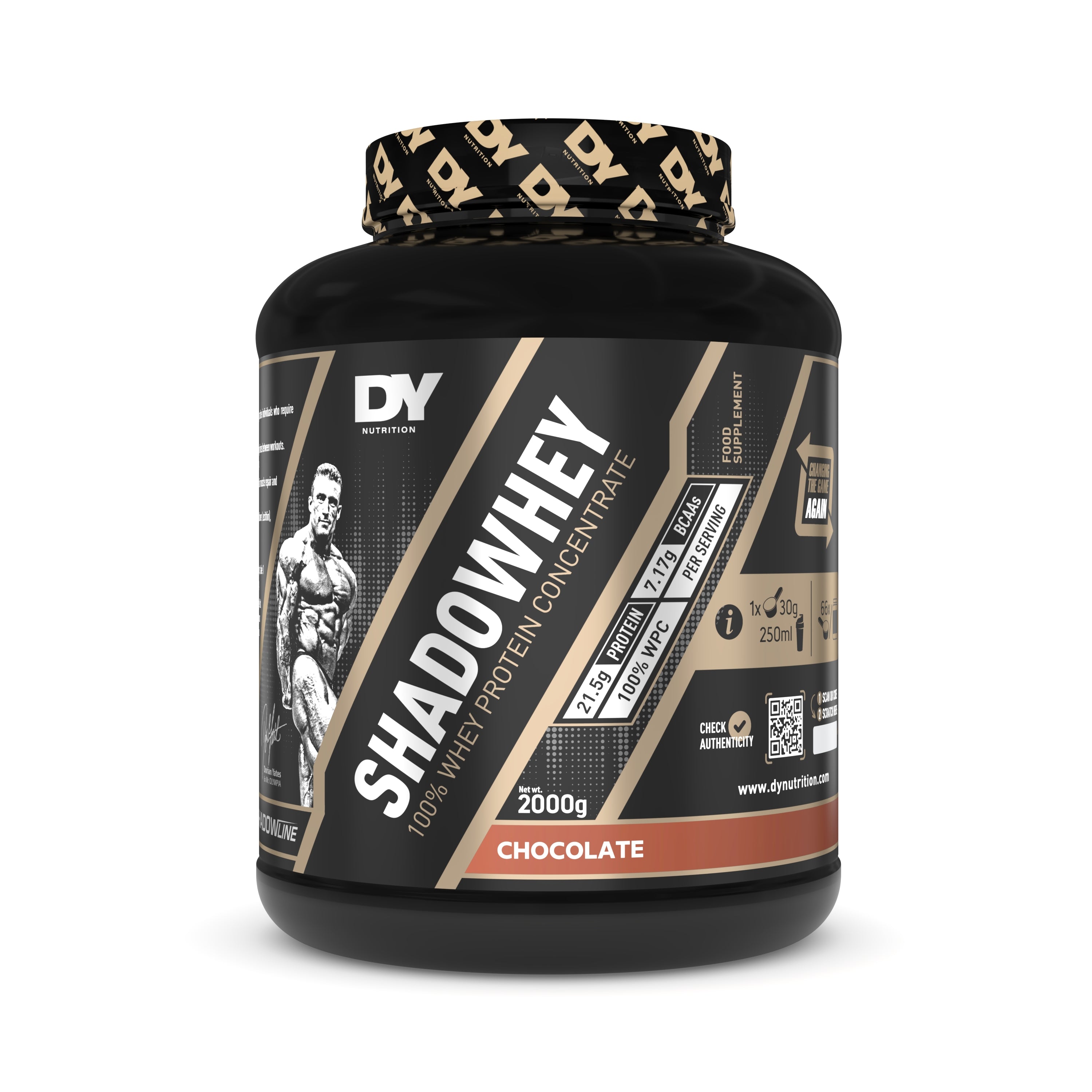 Whey Protein Shadowhey 2Kg, 66 Servings – DY Nutrition Worldwide
