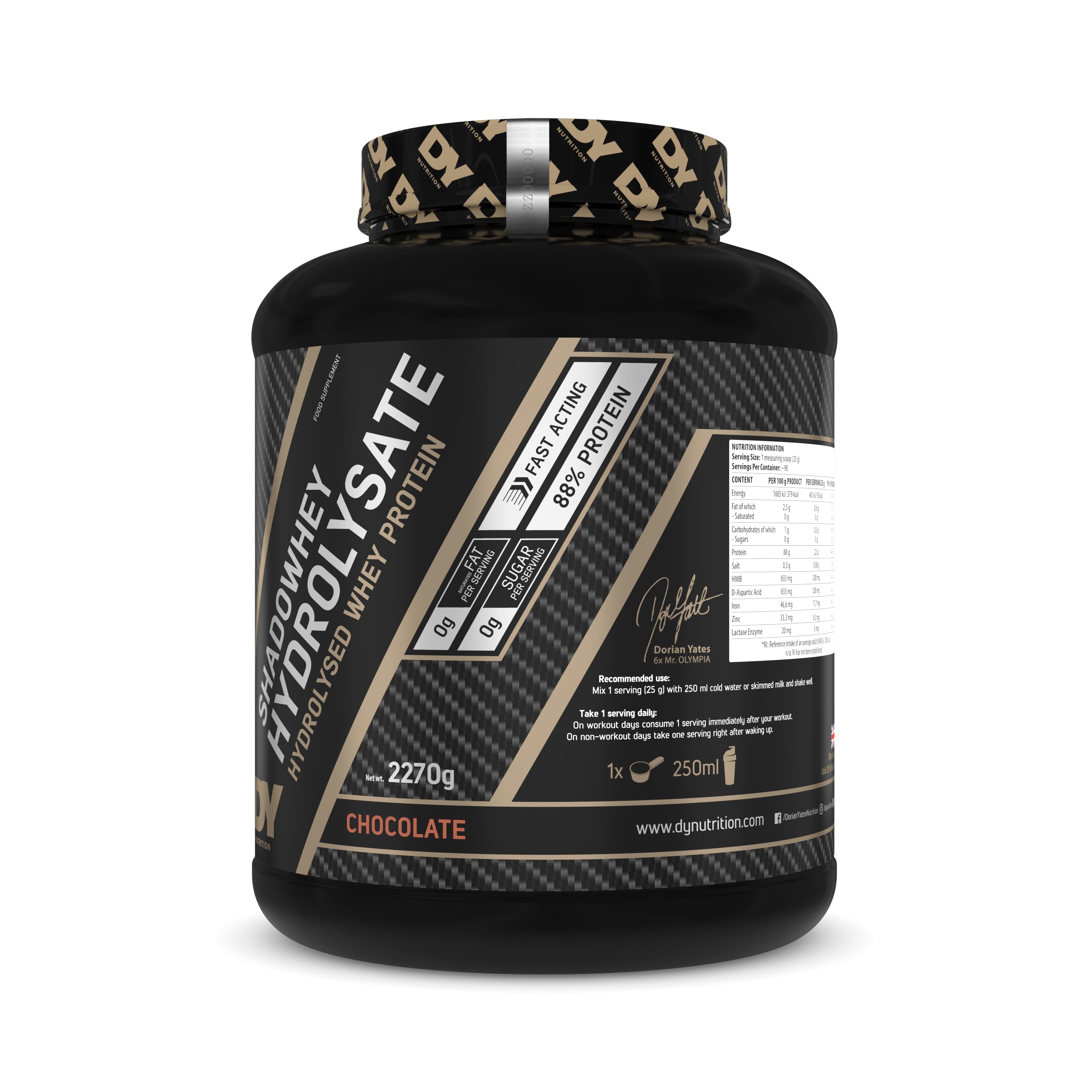 Whey Protein Shadowhey Hydrolyzed 2.27Kg DY Nutrition – DY Nutrition ...