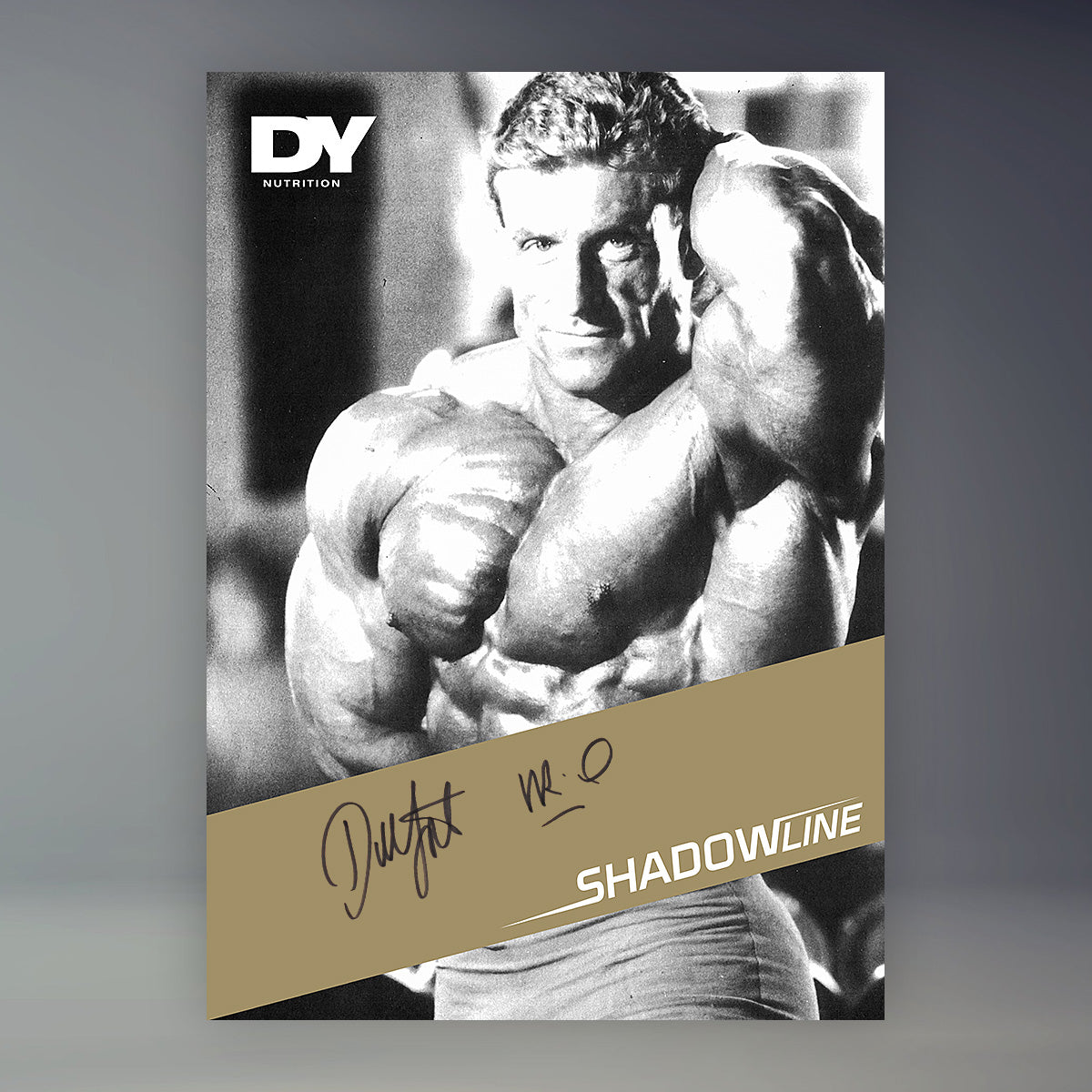 Dorian Yates Poster Signed - A Type – DY Nutrition Worldwide